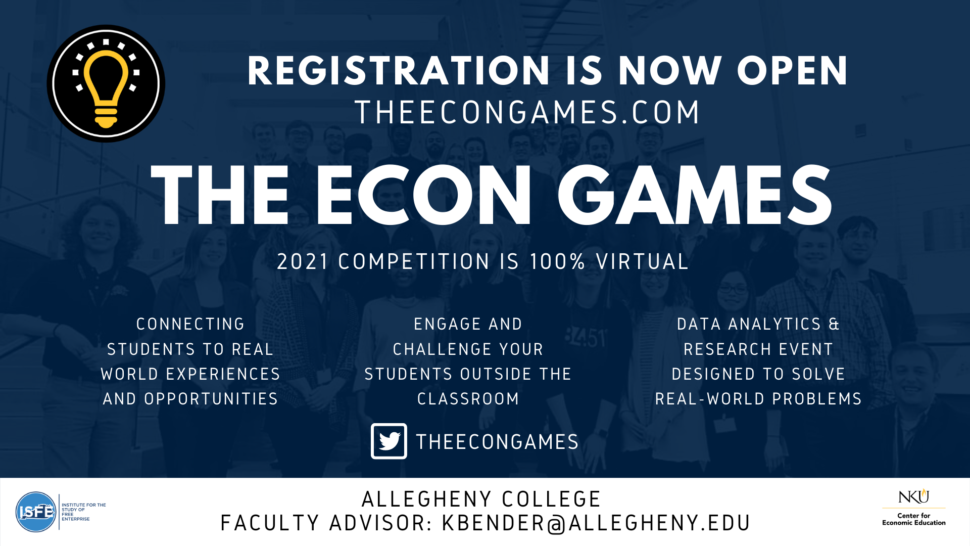 Allegheny College to Compete in the 2021 Econ Games | Allegheny College ...