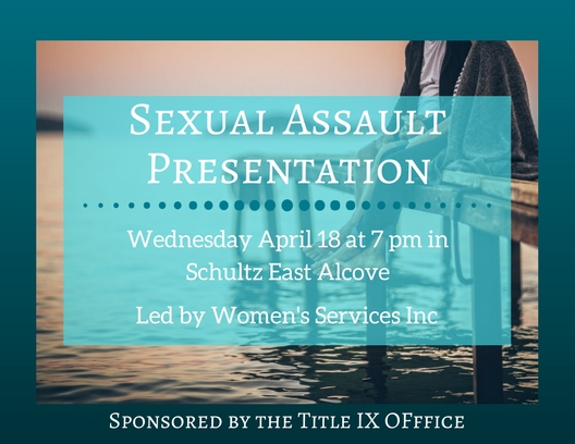 Sexual Assault Awareness Presentation | Title IX | Allegheny College